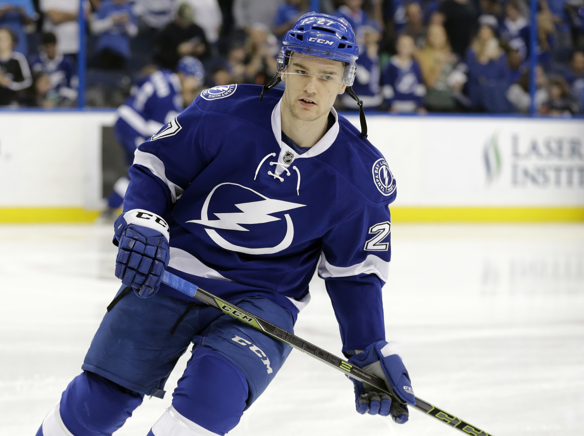 Lightning's Drouin sits out 1 AHL game for missing meeting - Sports ...