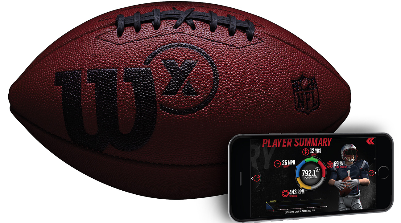 Wilson introduces the world's first-ever smart football - Sports ...