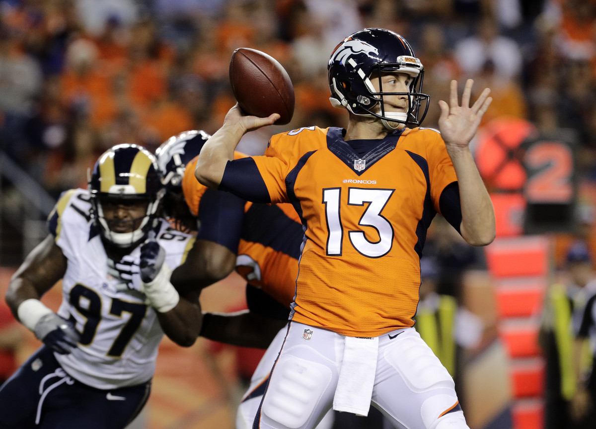 Broncos name their starting quarterback: Trevor Siemian - Sports ...