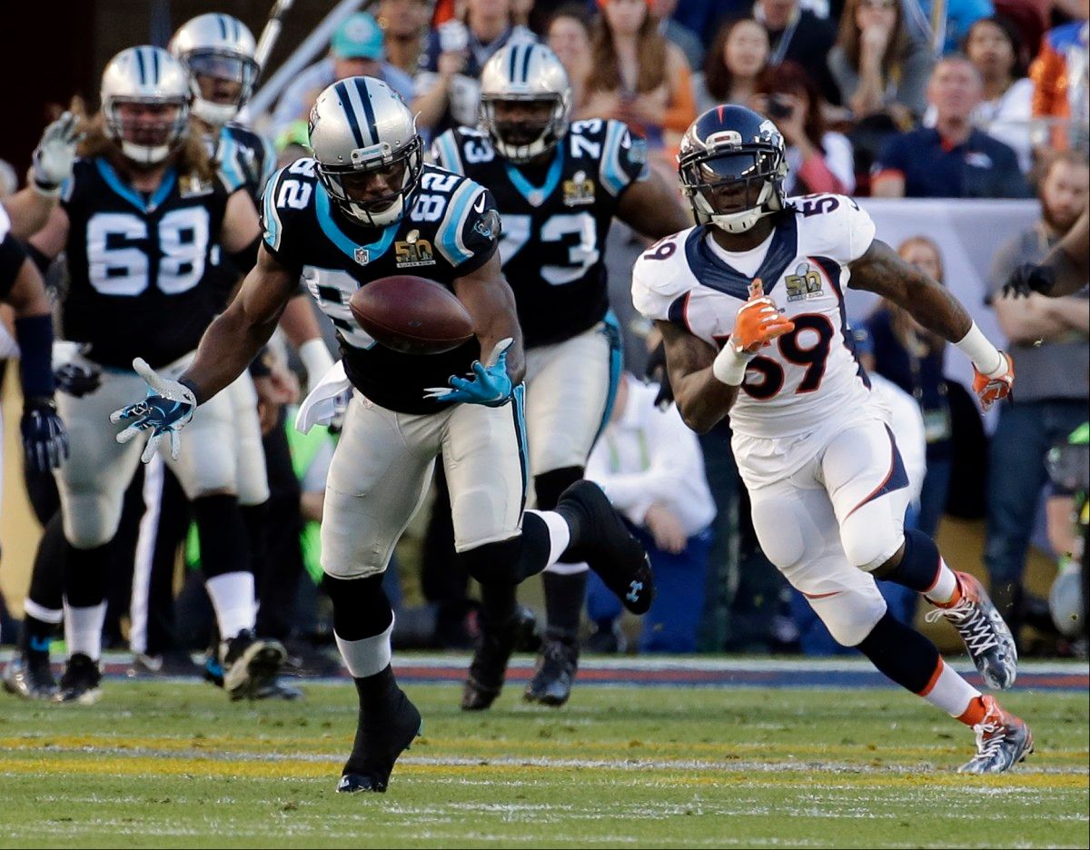 Super Bowl 50: Jerricho Cotchery catch ruled incomplete - Sports ...