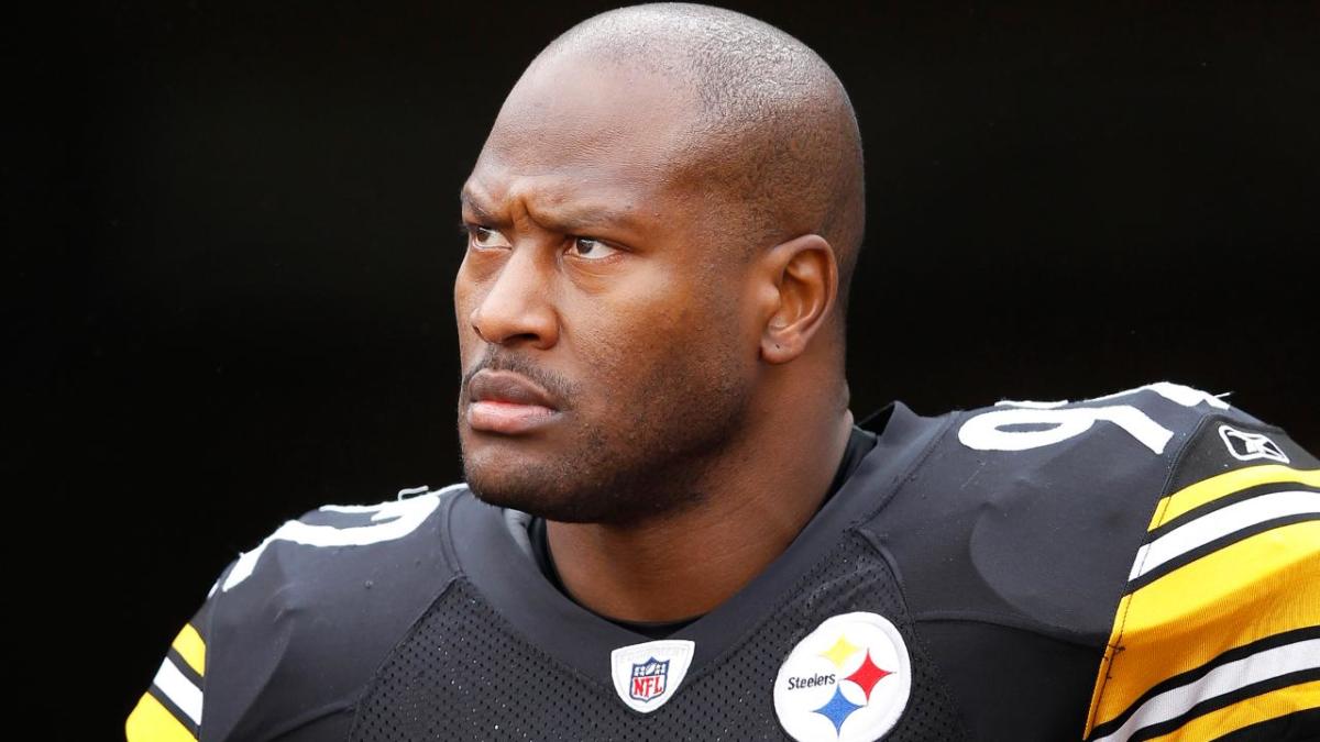 Steelers LB James Harrison launches his kids into pool - Sports Illustrated