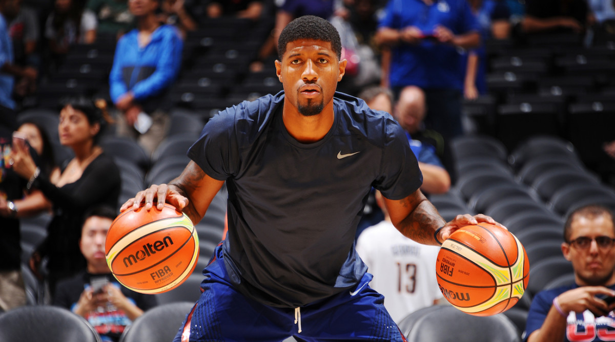 Paul George left hanging on USA bench (VIDEO) - Sports Illustrated