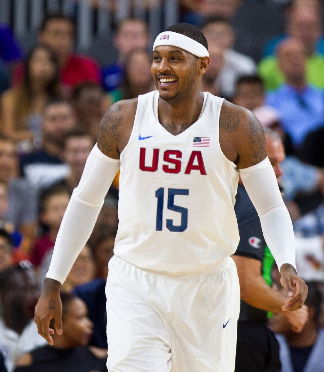 Carmelo Anthony gathers athletes, cops, kids in conversation - Sports ...