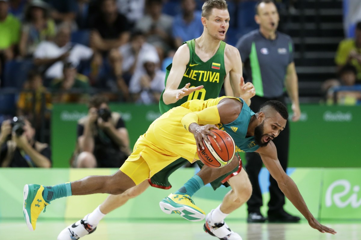 Australia rocks Lithuania 90-64, moves into men's semifinals - Sports ...
