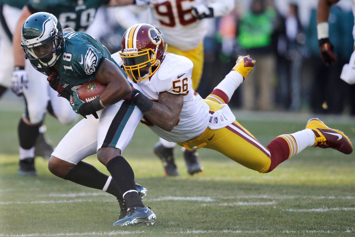 Redskins cut linebacker Riley, defensive lineman Paea - Sports Illustrated