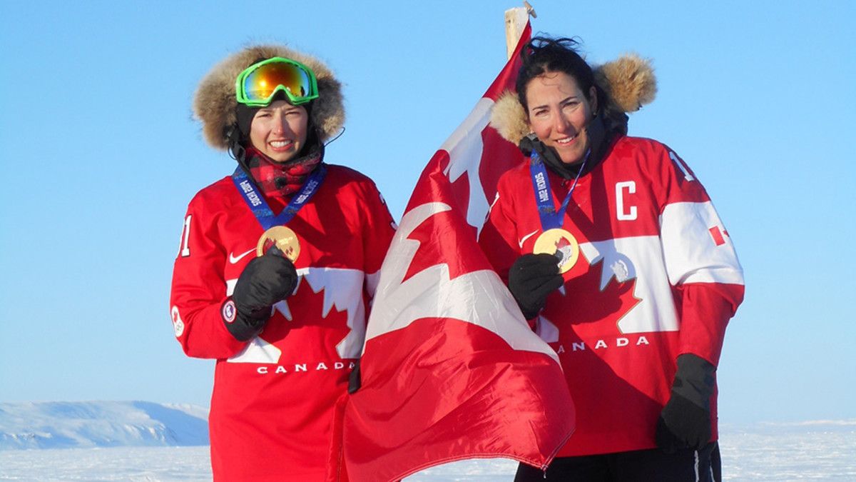 Genevieve Lacasse, Caroline Ouellette recall trip to North Pole ...