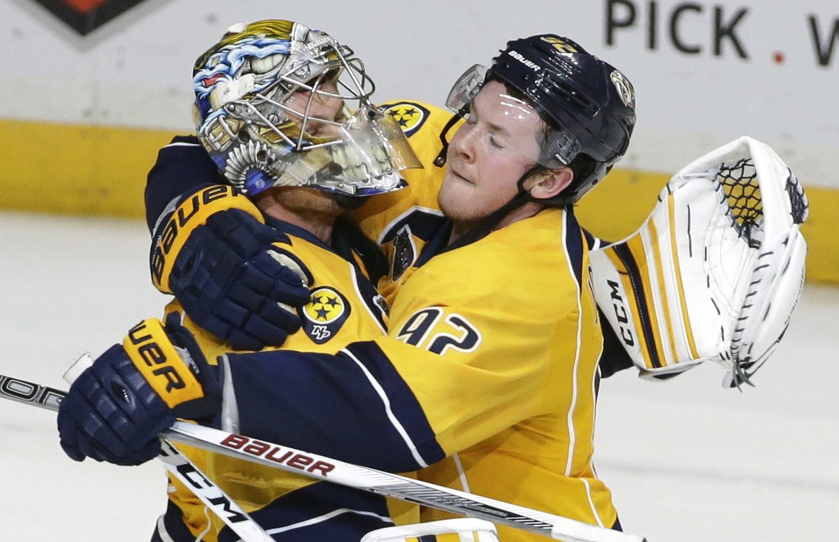 Craig Smith scores in SO as Predators rally past Canucks - Sports ...