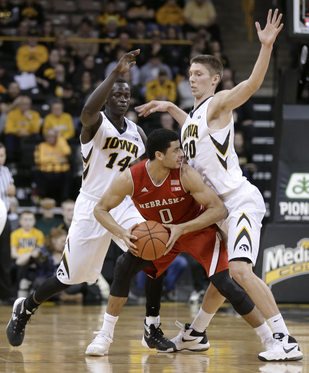 No. 19 Iowa holds off Nebraska 77-66 - Sports Illustrated
