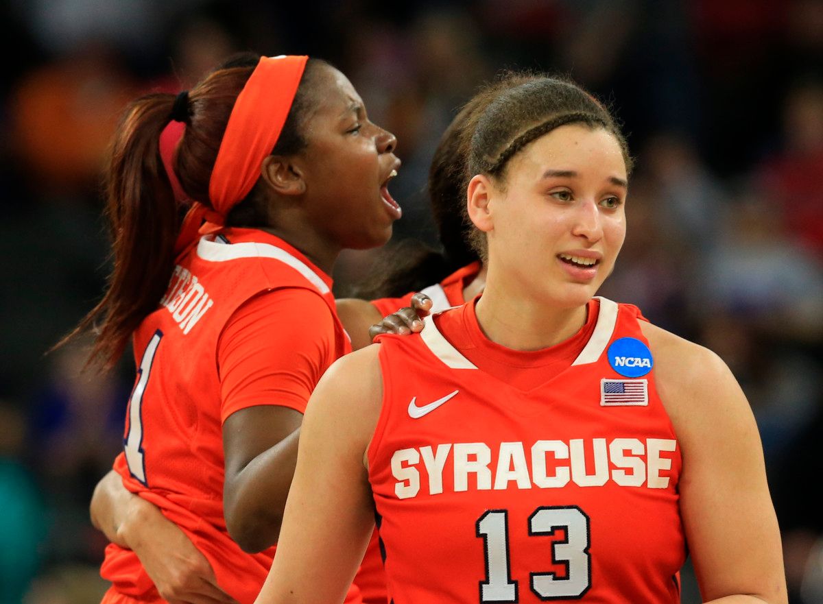 Syracuse women stun South Carolina 80-72 in regional semis - Sports ...