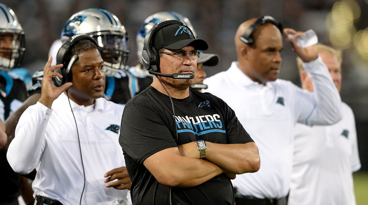 Ron Rivera angry about Panthers opening with road game - Sports Illustrated
