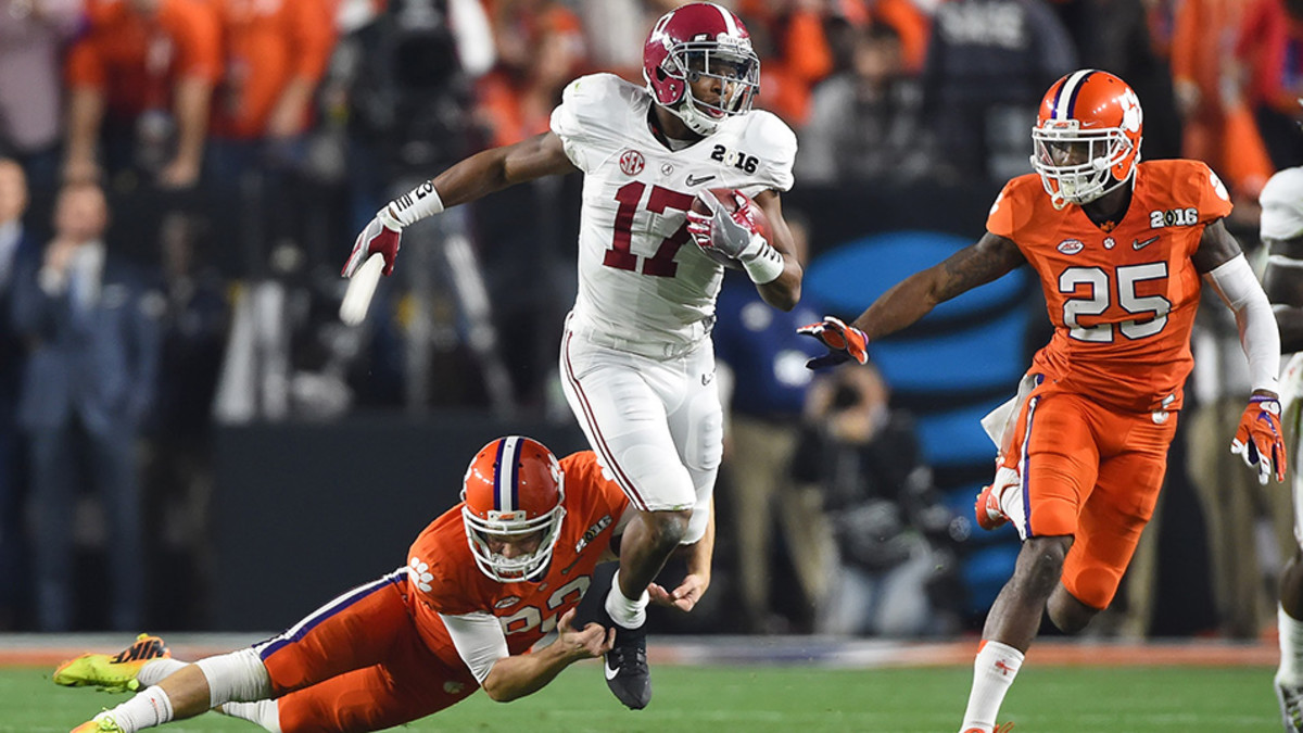 Clemson - Alabama: National championship game: Kenyan Drake TD - Sports ...