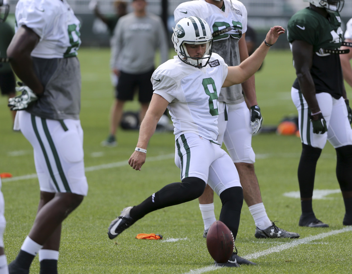 Folk facing challenge for Jets kicker job from rookie Martin - Sports ...