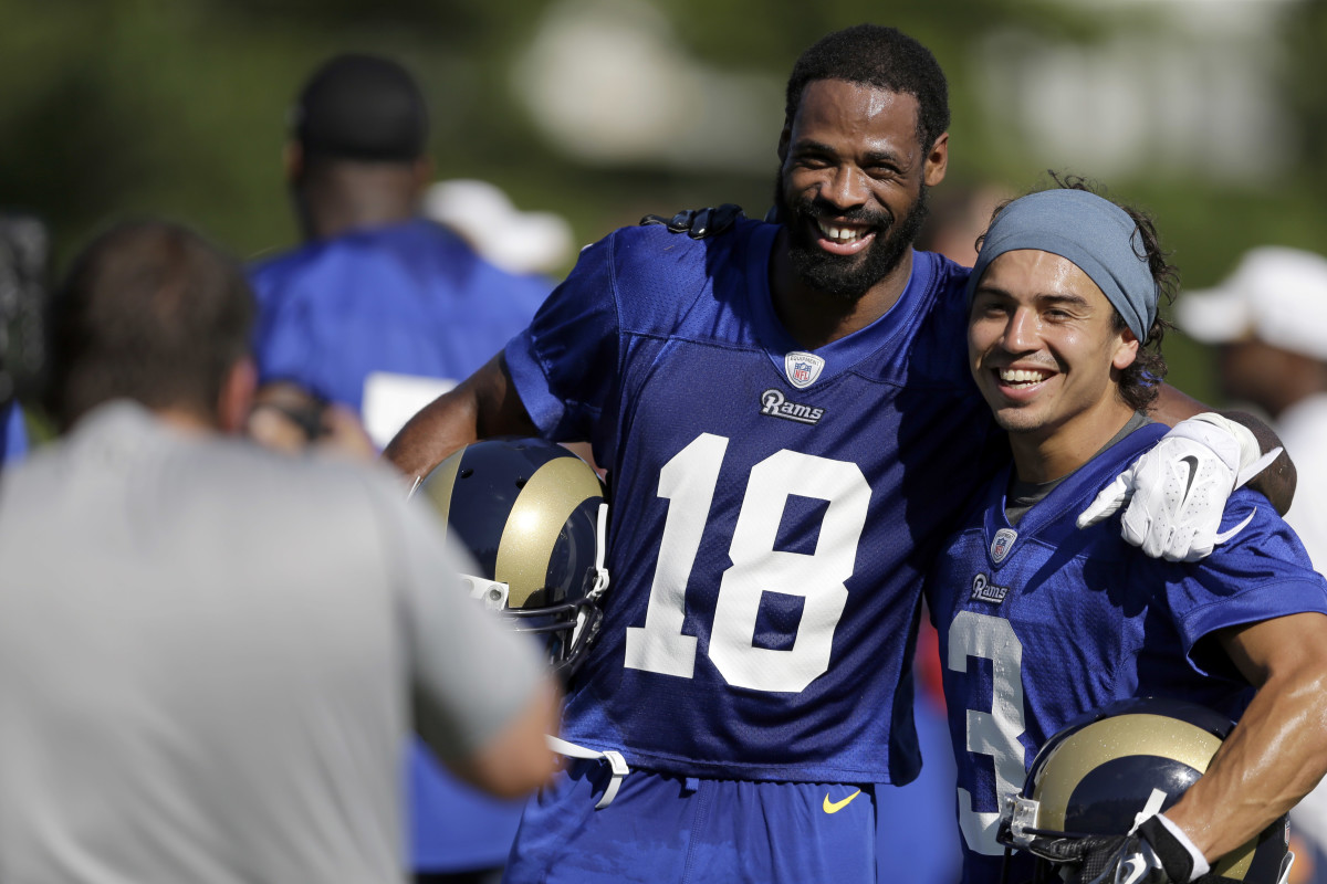 Purple Heart, Bronze Star recipient fights for Rams spot - Sports ...