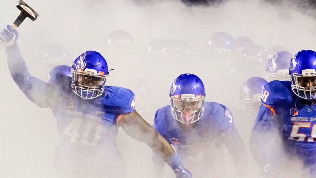 Boise State unveils Halloween helmets for game against UNLV - Sports ...