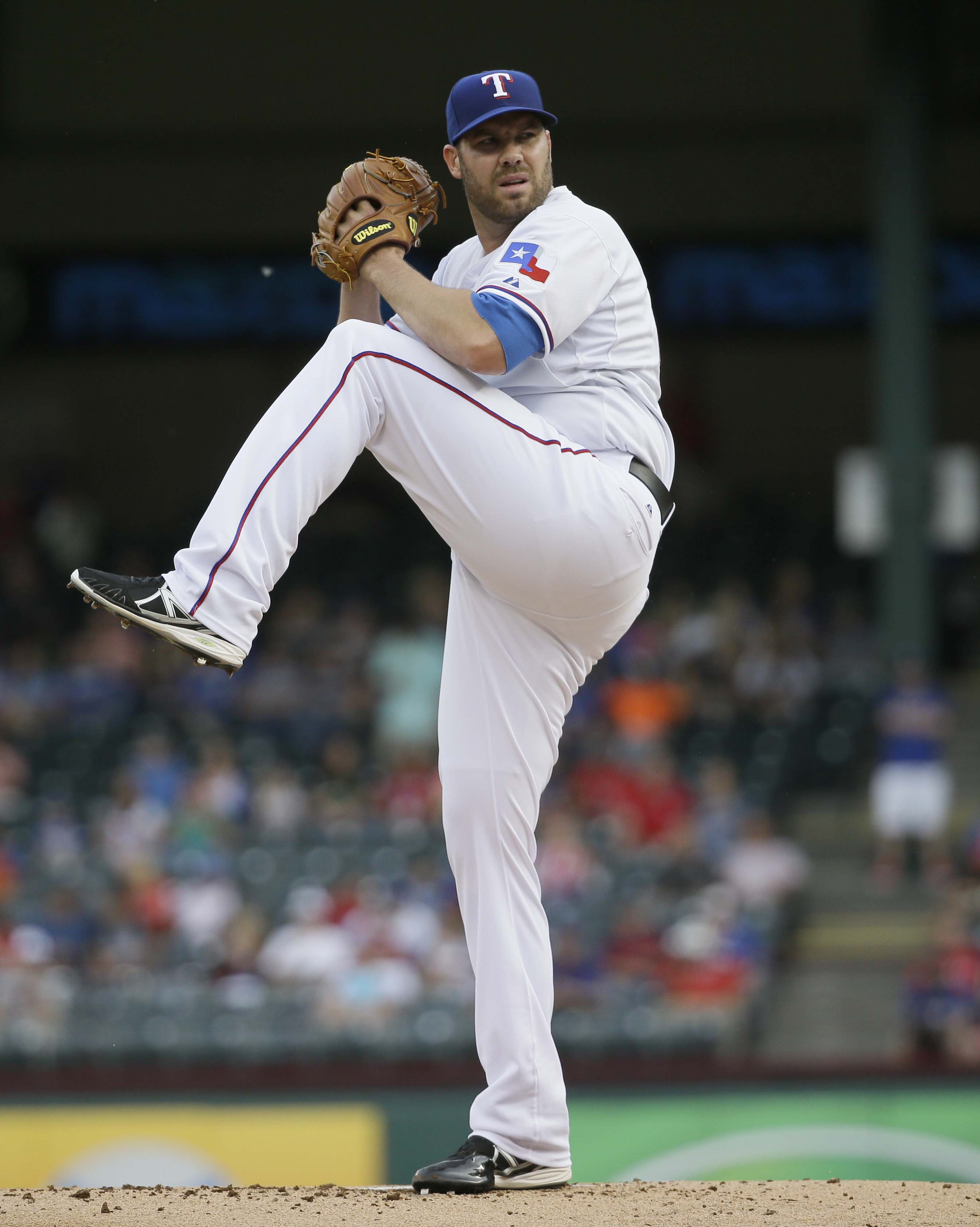 Fixed-up Colby Lewis hip to pitch solidly for Texas Rangers - Sports ...