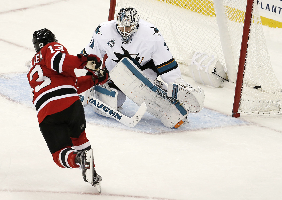 Jones, Sharks beat Devils in shootout to remain unbeaten - Sports ...