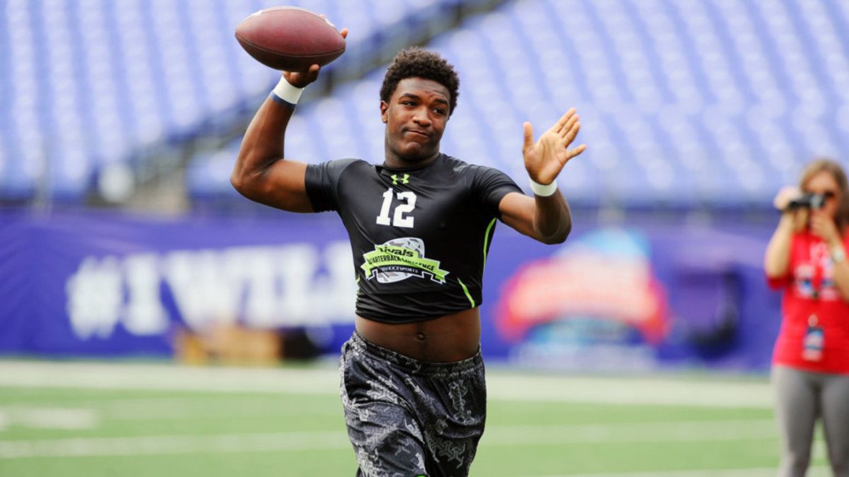 Recruit Khalil Tate out to prove he's QB, not 'athlete' - Sports ...