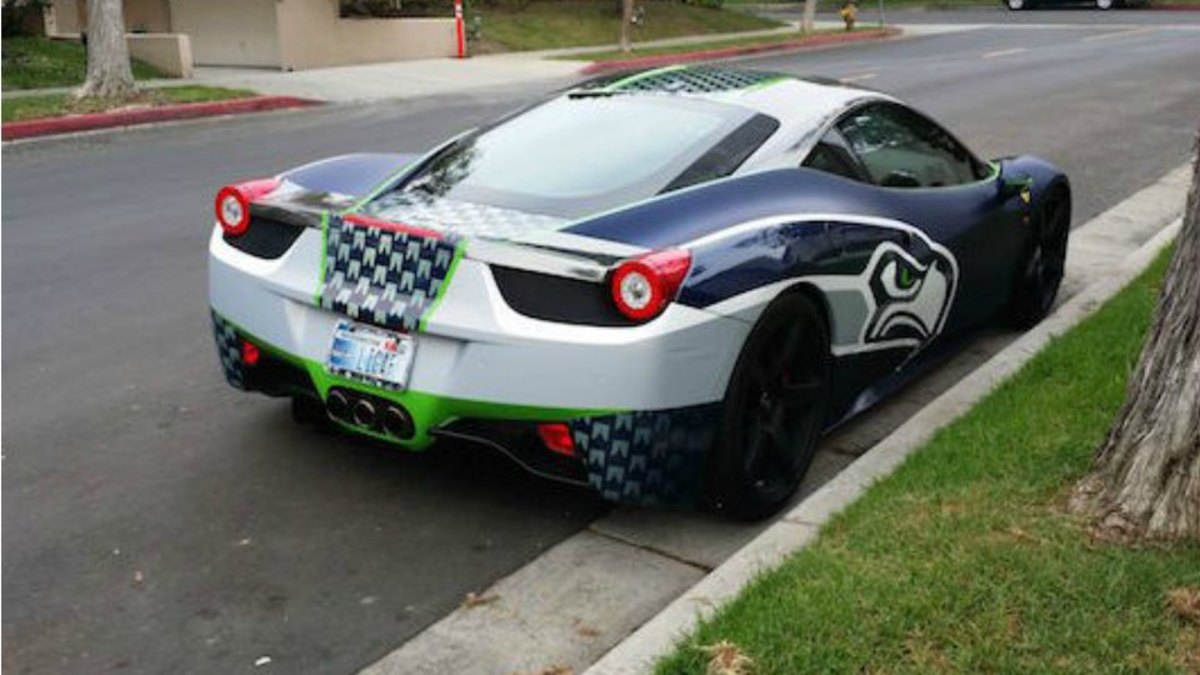 Seattle Seahawks Ferrari for superfan - Sports Illustrated