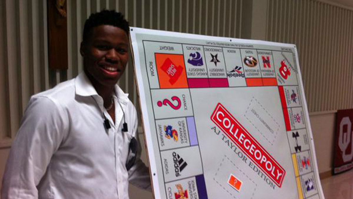 Wisconsin football: AJ Taylor uses Monopoly to announce commitment ...