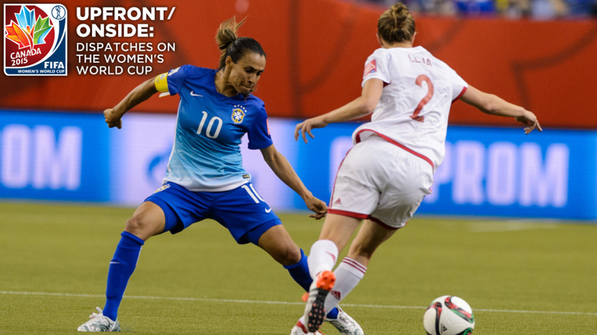 Women's World Cup: First-hand account of Brazil vs. Spain - Sports ...