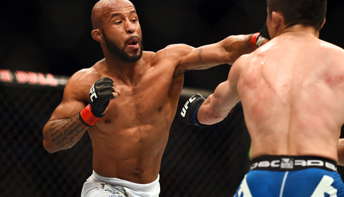 UFC 186: Demetrious Johnson defeats Kyoji Horiguchi - Sports Illustrated