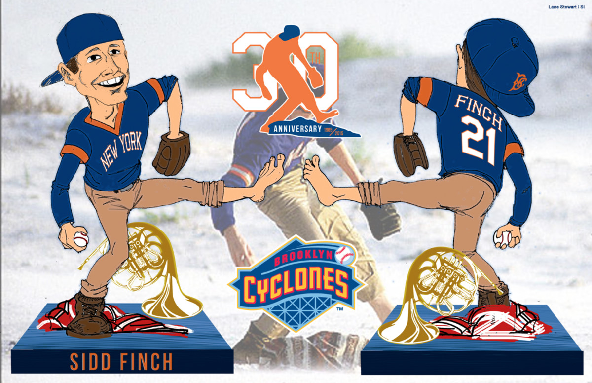Brooklyn Cyclones plan Sidd Finch bobblehead promotion - Sports Illustrated