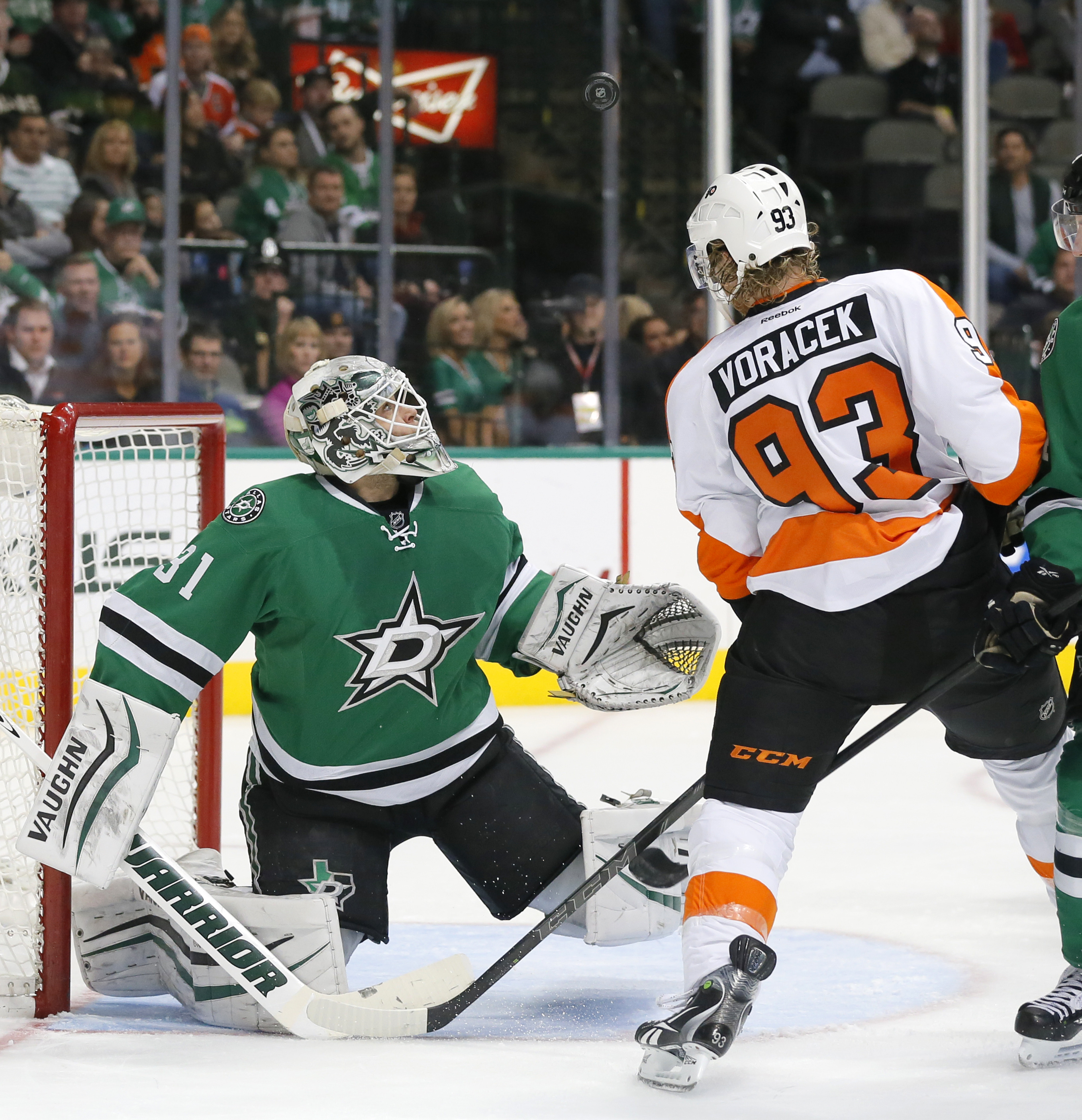 Roussel scores winner as Stars beat Flyers 3-1 - Sports Illustrated