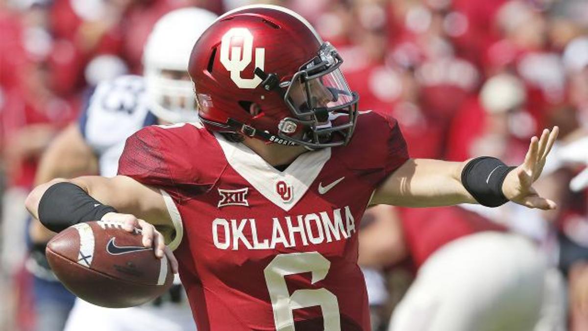No. 15 Oklahoma Sooners defeat No. 23 West Virginia Mountaineers ...