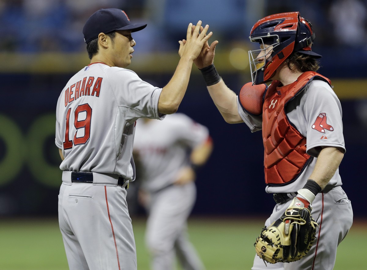 Miley and 4 relievers help Red Sox beat Rays 1-0 - Sports Illustrated