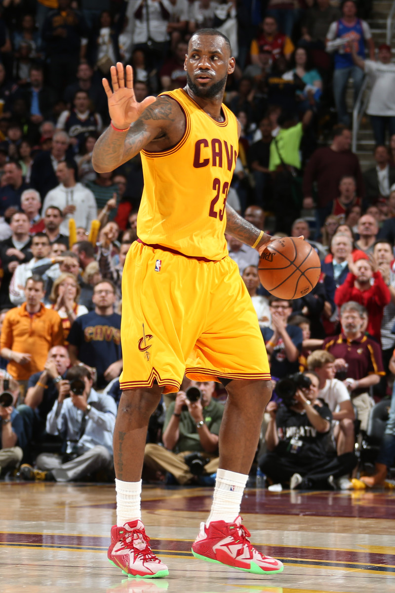 LeBron scores 38, Cavs down Bulls 106-101 in heated Game 5 - Sports ...