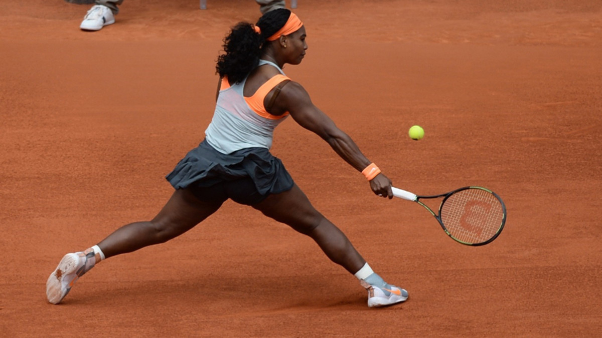 Serena Williams: Elbow injury is healing, but still practicing with ...
