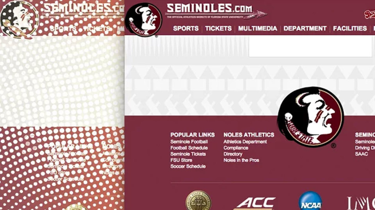 Florida State football fan brings back old logo with Google Chrome ...