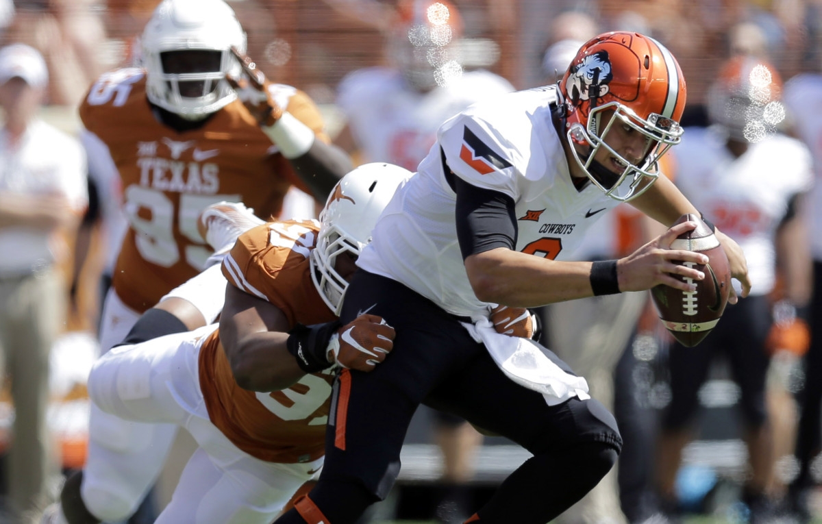 Oklahoma St QB Rudolph looks for steadier play vs Kansas St - Sports ...