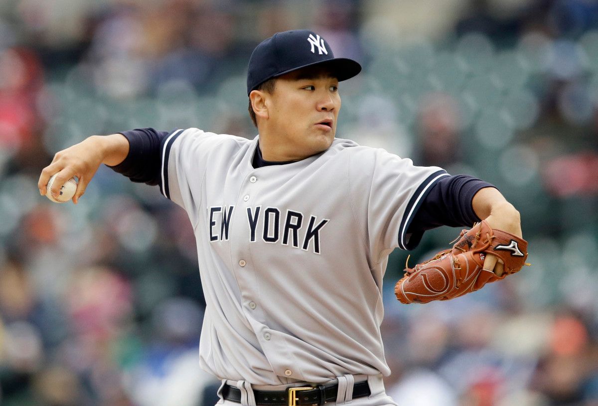 Yankees pitcher Tanaka out at least a month with tendinitis - Sports ...