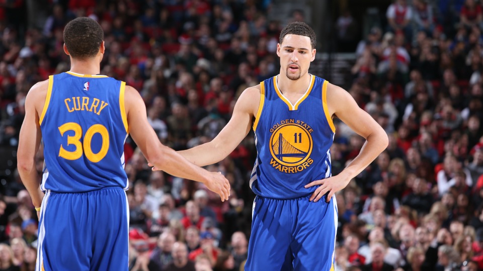 Warriors' Stephen Curry, Klay Thompson highlight Three-Point Shootout ...