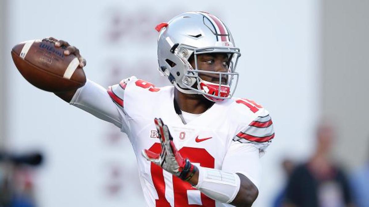 Ohio State: J.T. Barrett defends arm compared to Cardale Jones - Sports ...