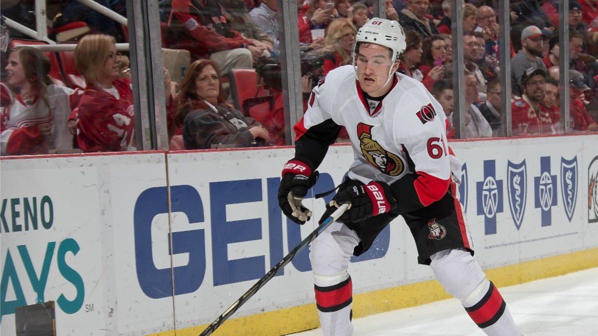 Ottawa Senators' Mark Stone confused by water bottles - Sports Illustrated