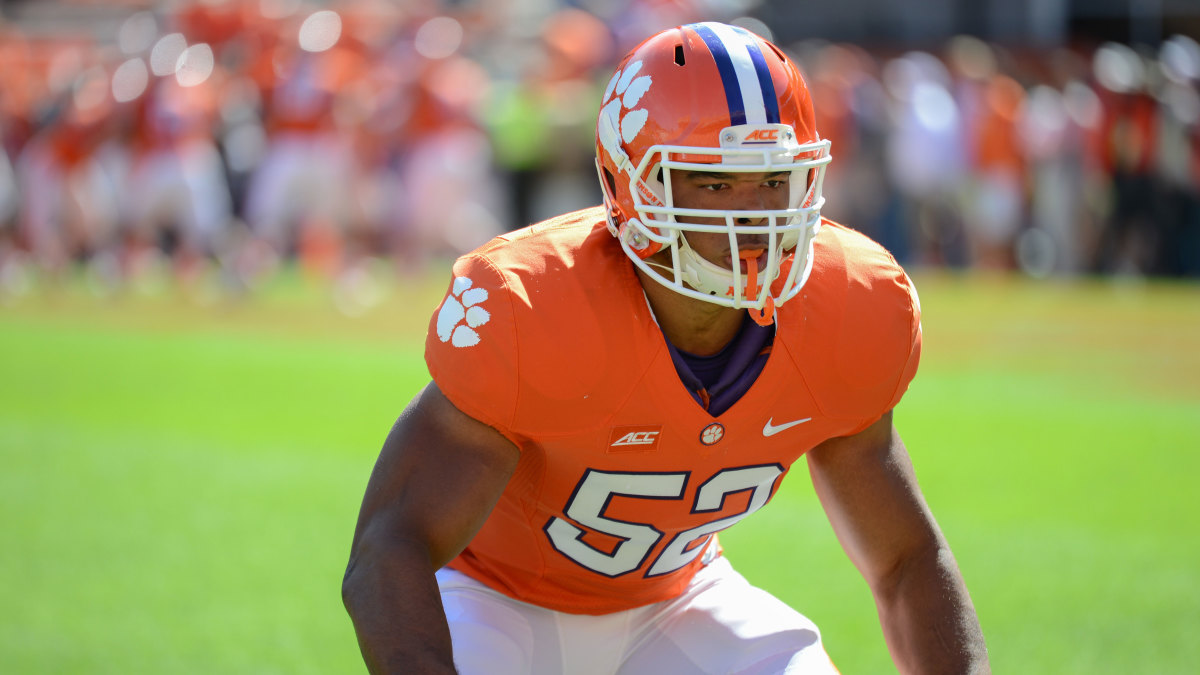 Kellen Jones: Clemson linebacker transferring to Wisconsin - Sports ...