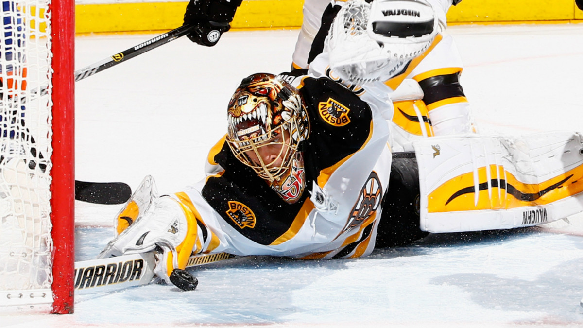Video: Bruins' Tuuka Rask makes stick save vs Islanders - Sports ...
