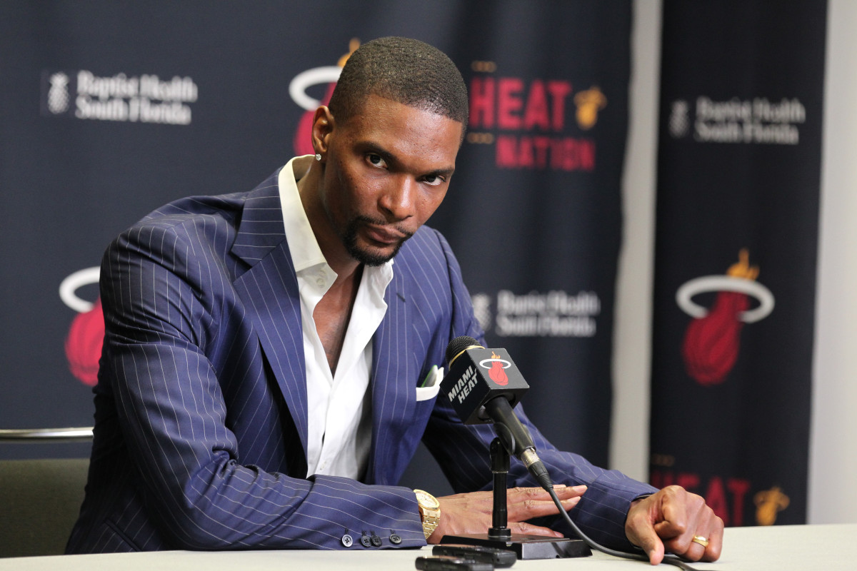 Bosh says he's off blood-thinners, cleared for Heat camp - Sports ...