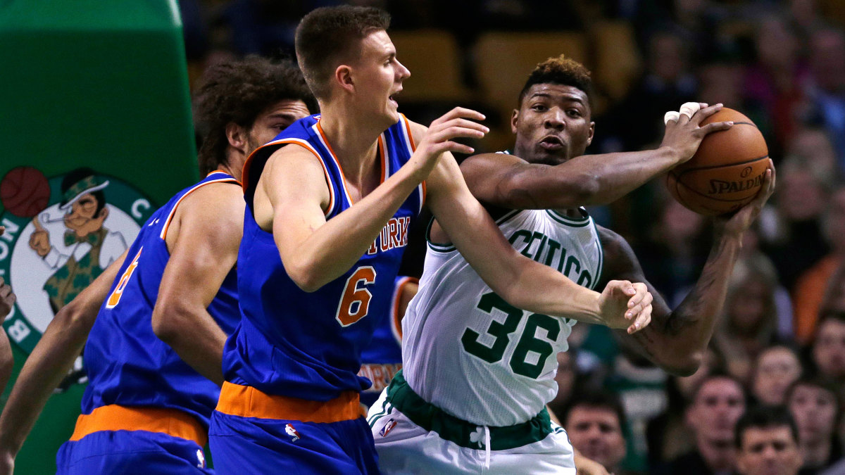New York Knicks' Kristaps Porzingis to start at power forward - Sports ...