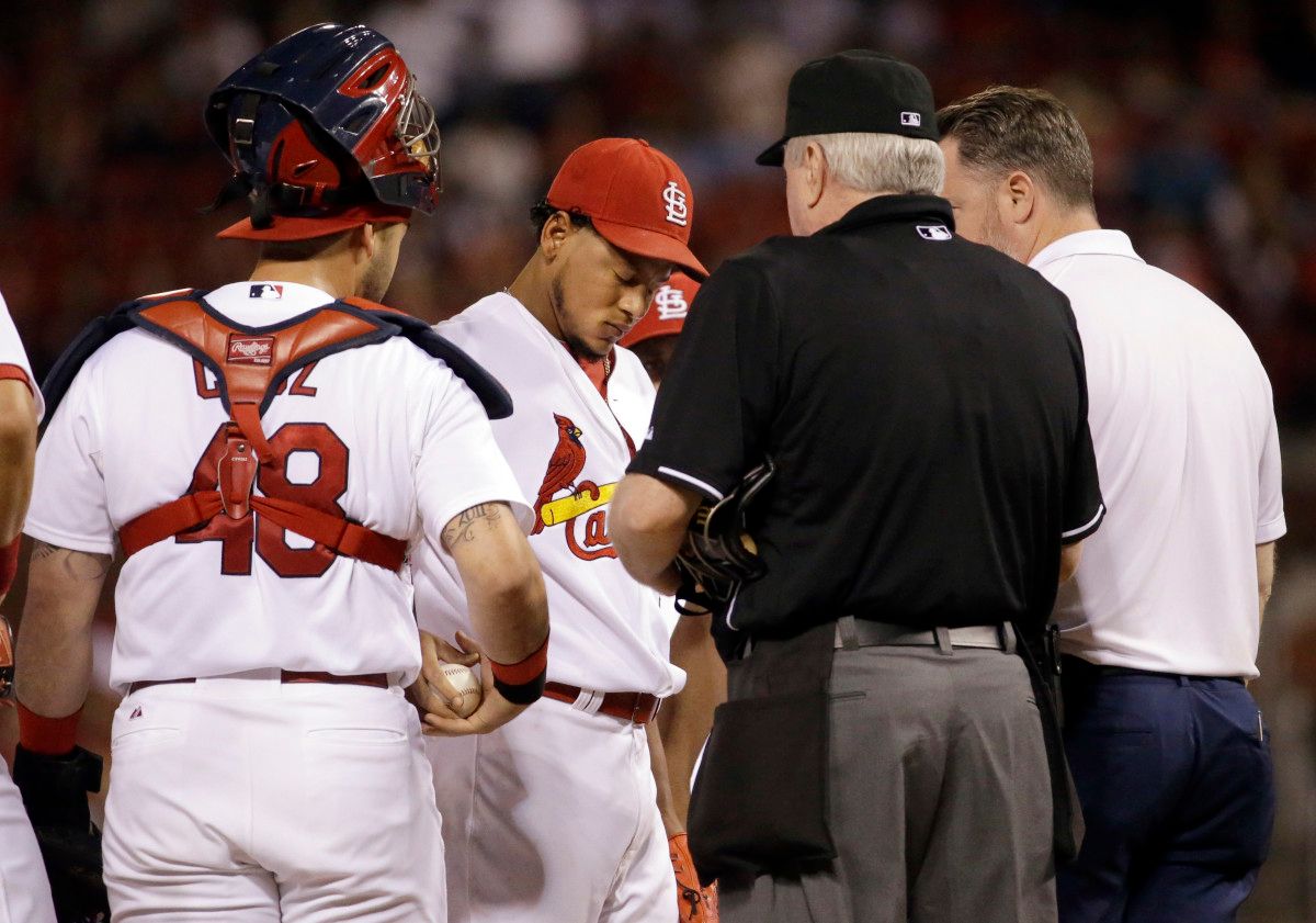 Cardinals shutting down Martinez with shoulder injury - Sports Illustrated