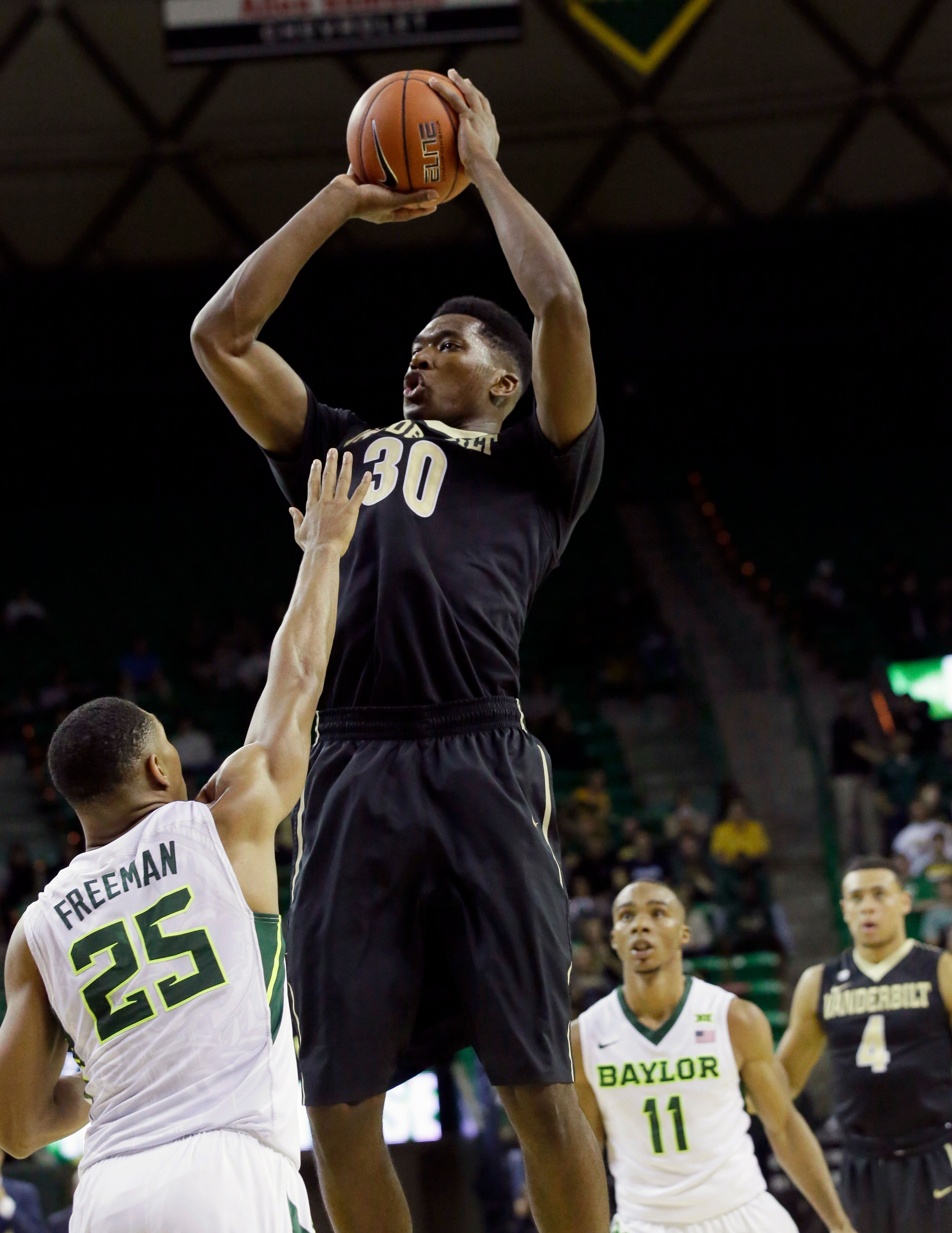 Prince 30 points and No. 25 Baylor beats No. 16 Vandy 69-67 - Sports ...