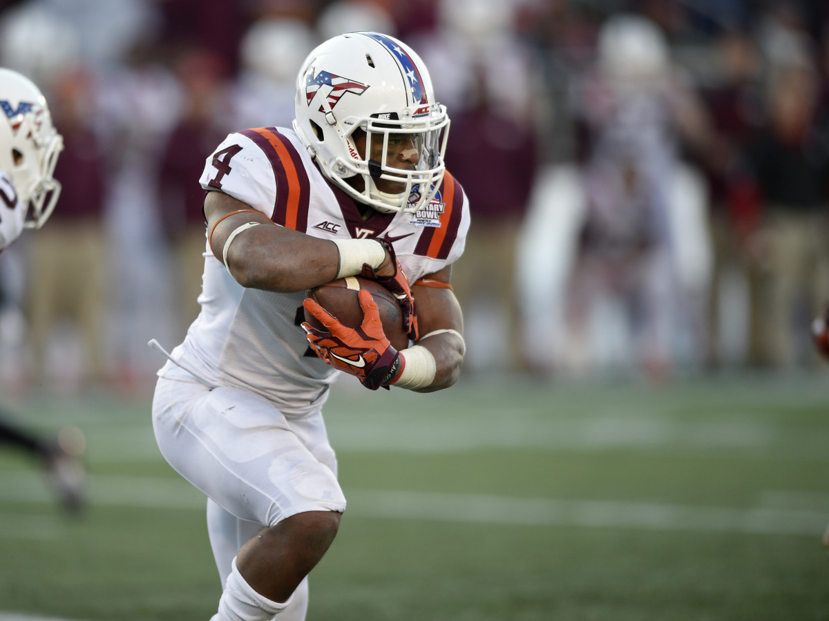 Virginia Tech football: J.C. Coleman rocks gold watch against OSU ...