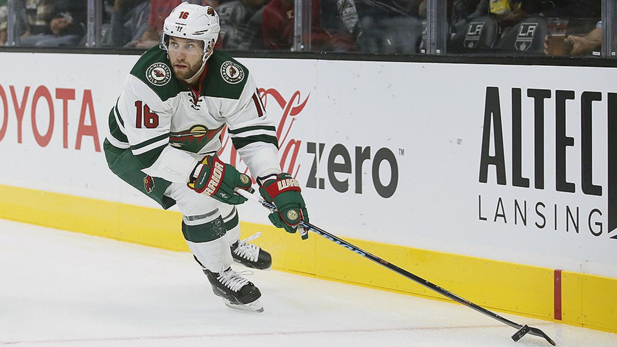 Jason Zucker scores goal :10, Bryan Little scores goal with head ...