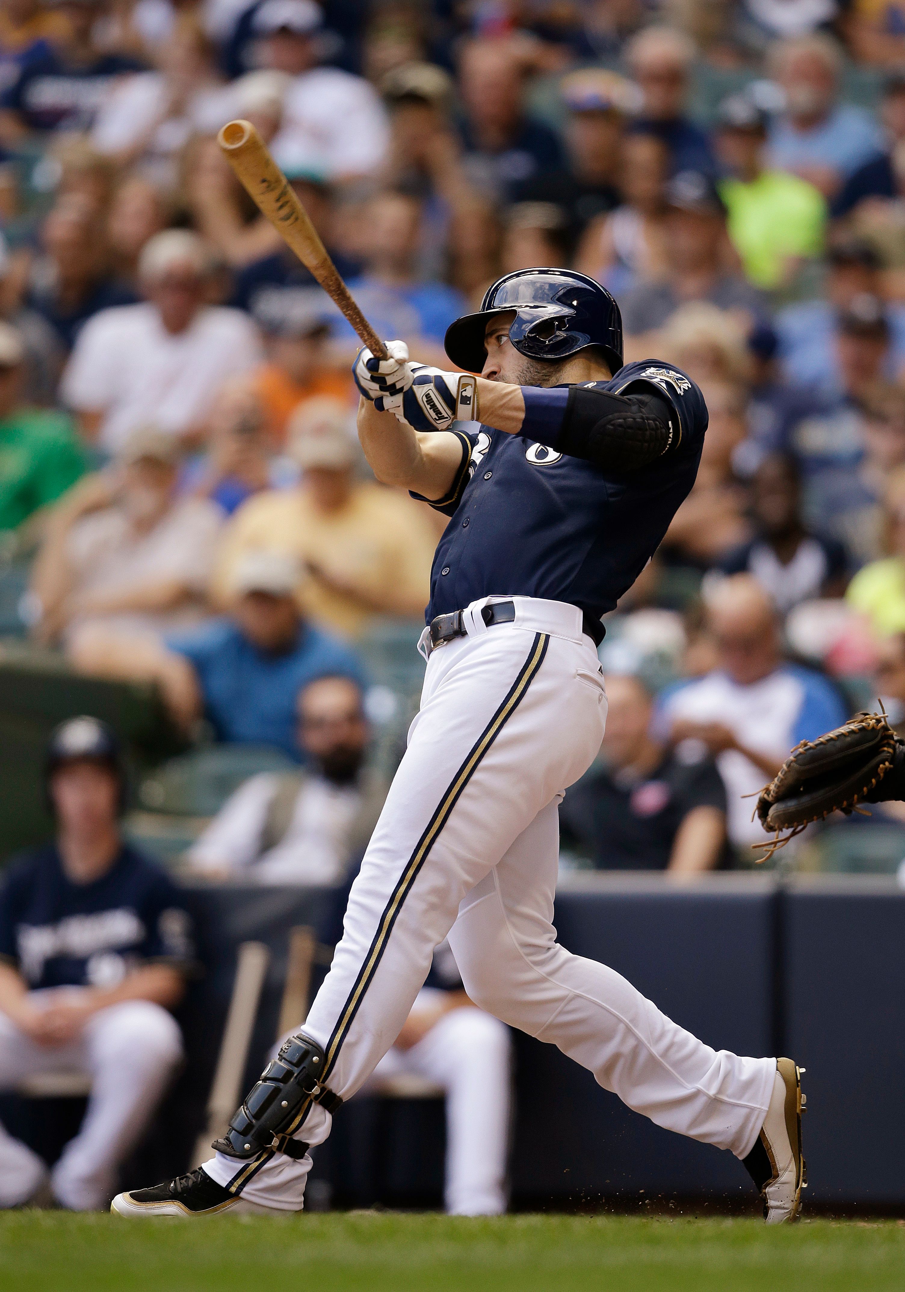 Braun becomes Brewers' homer leader in 8-7 win over Marlins - Sports ...
