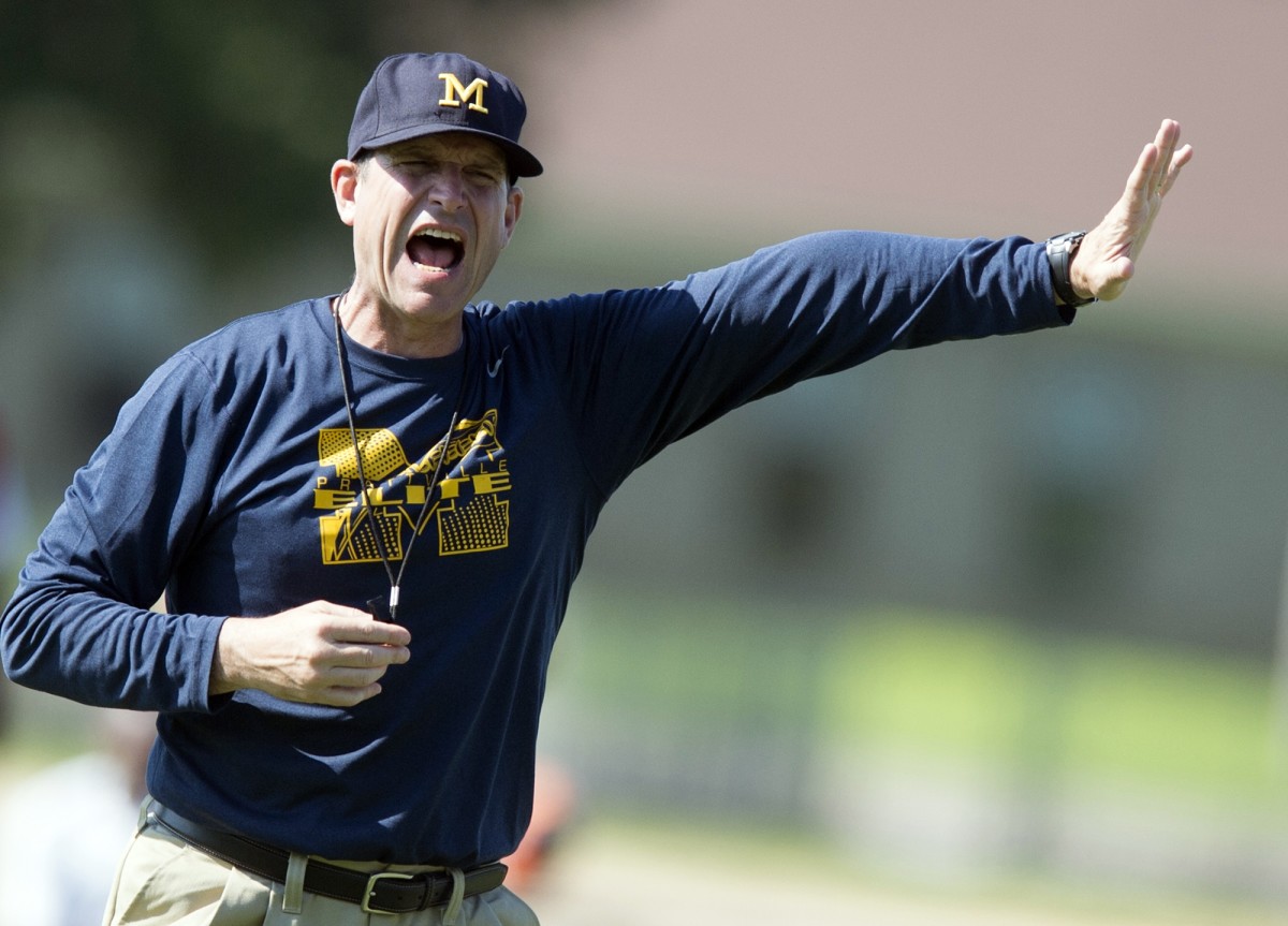Harbaugh discusses recent phone conversation with Jordan - Sports ...
