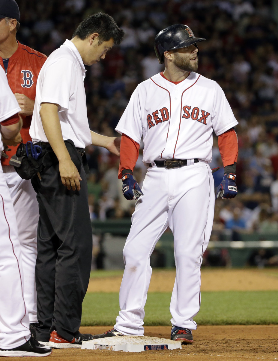 Pedroia goes on Boston disabled list with strained hamstring - Sports Illustrated