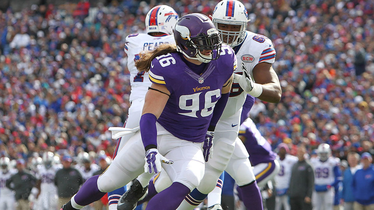Minneosta Vikings DE Brian Robison sustains pectoral injury - Sports ...