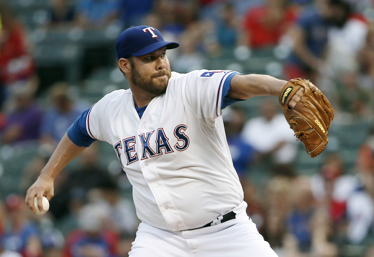 Rangers' Lewis perfect through 6 against Athletics - Sports Illustrated